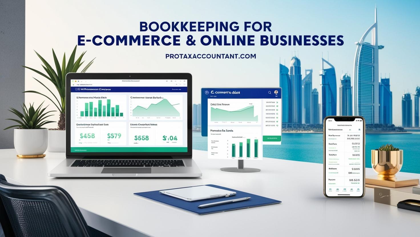 Bookkeeping for E-commerce & Online Businessess in UAE