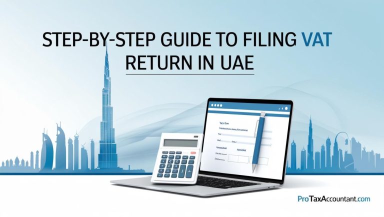 Step-by-Step Guide to Filing VAT Return in UAE: